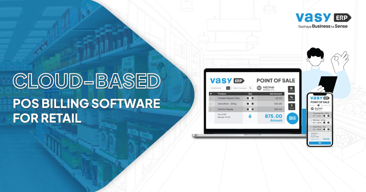 India's #1 Best POS Billing Software for Retail – VasyERP