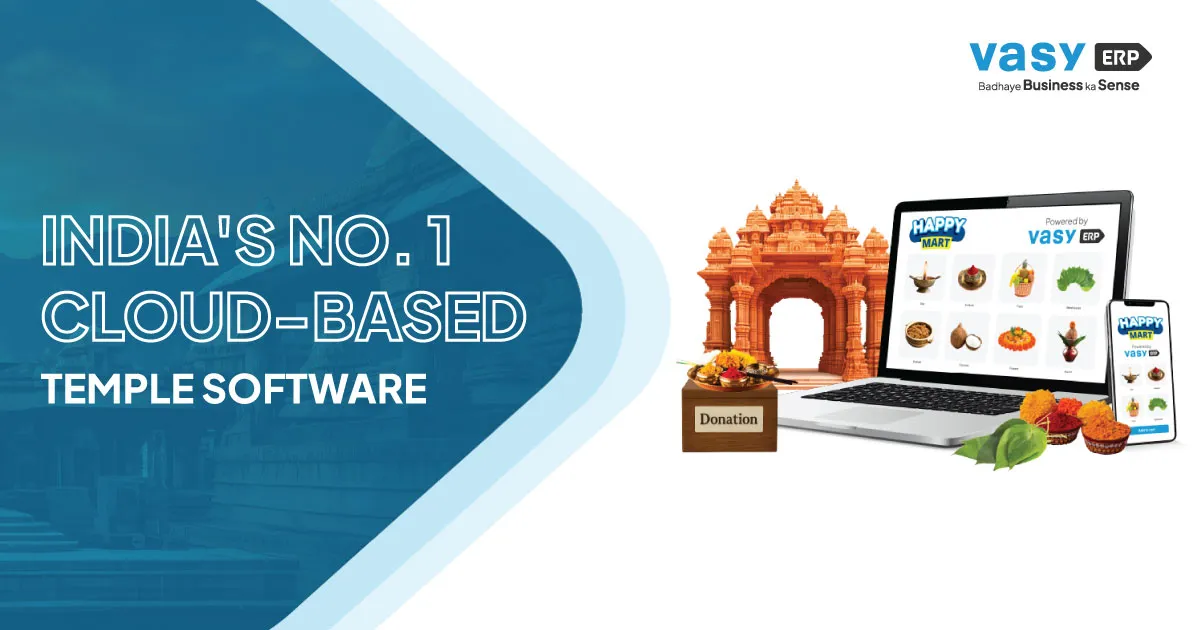 India's #1 Cloud-Based Temple Software – VasyERP!